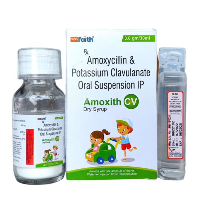 AMOXITH-CV D/S DRY SYRUP - Pharma Franchise Company | Manfaith ...