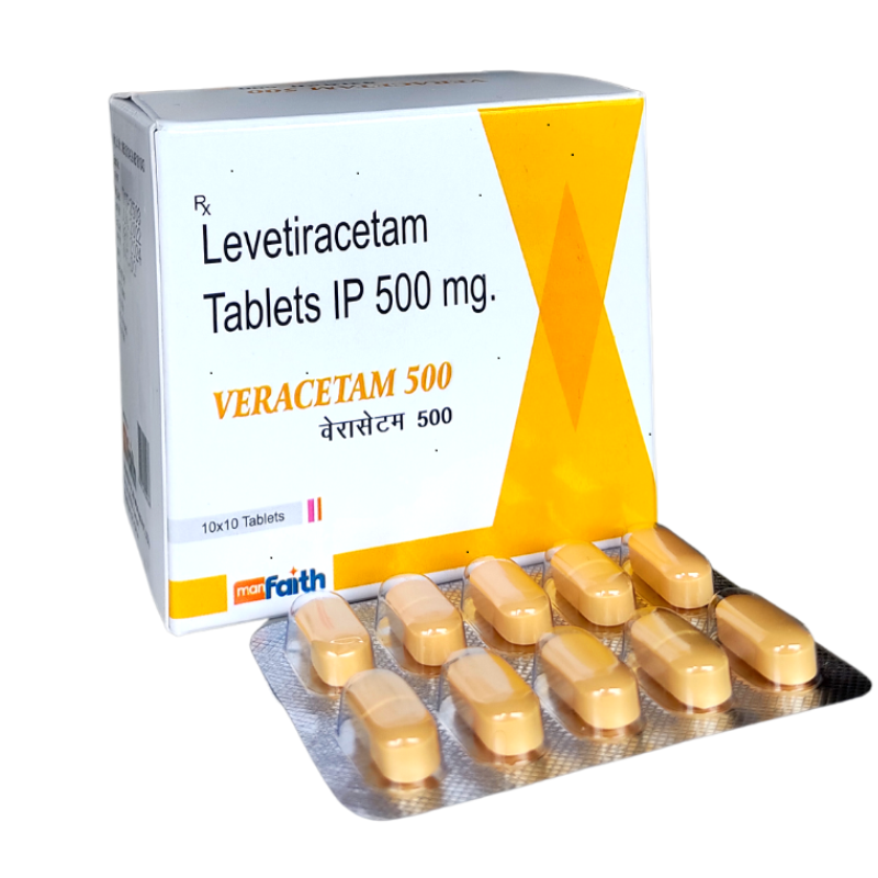 VERACETAM-500 - Pharma Franchise Company | Manfaith Manufacturer & Supplier